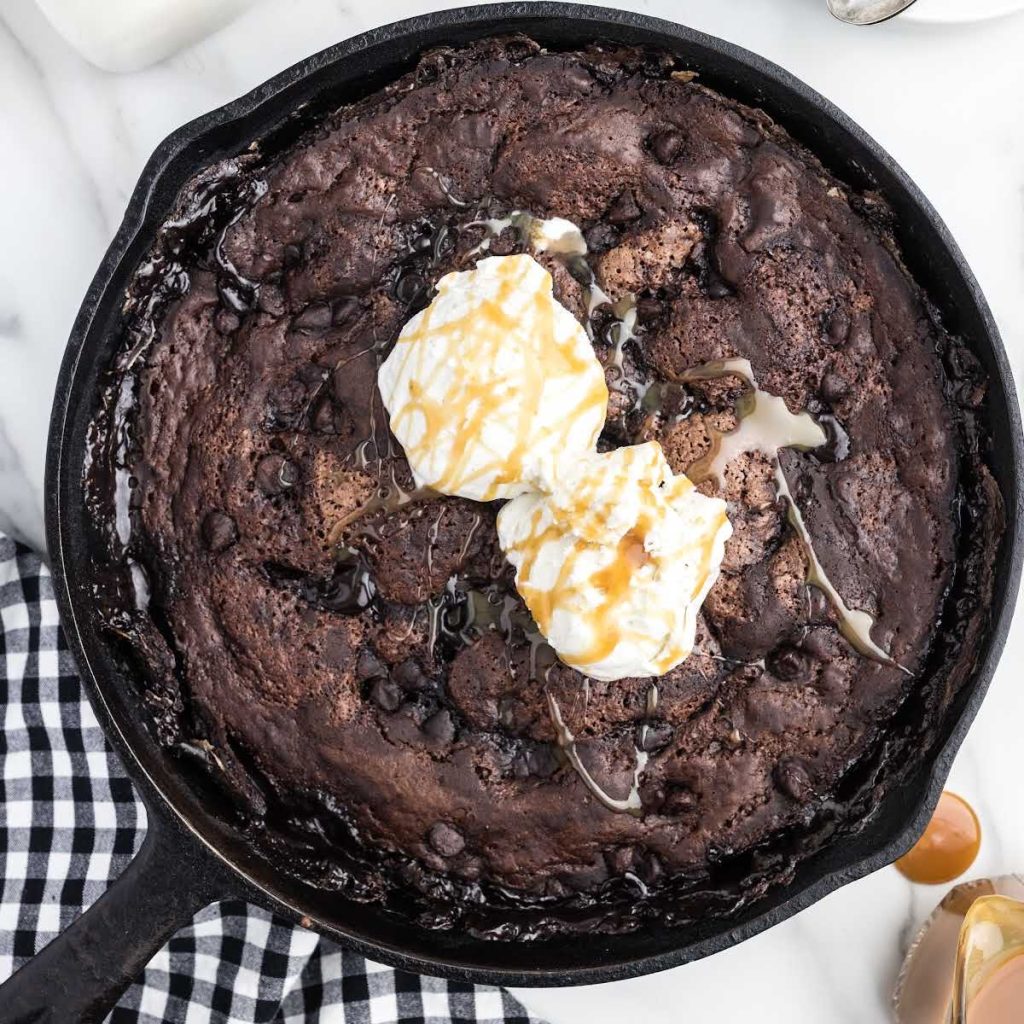 Campfire Chocolate Cake - Pass the Dessert