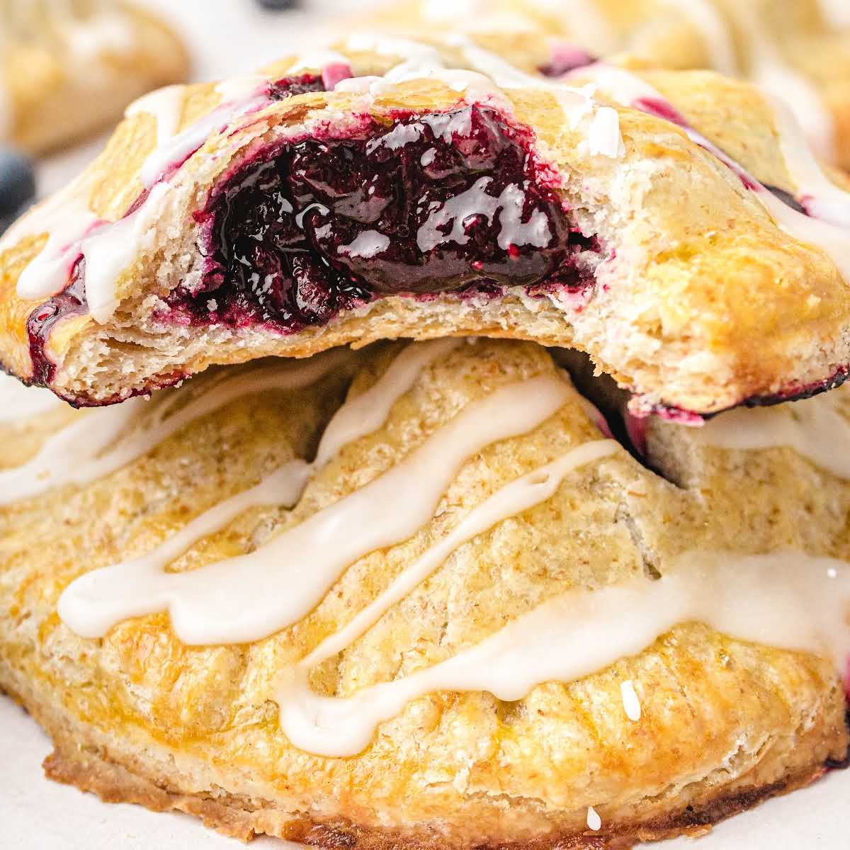 Blueberry Hand Pies - Pass the Dessert