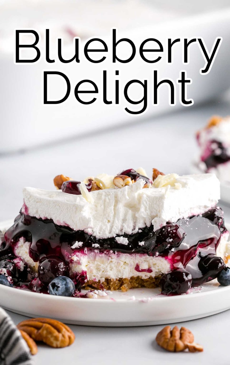 Blueberry Delight - Pass the Dessert