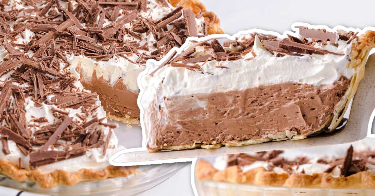 French Silk Pie - Pass the Dessert
