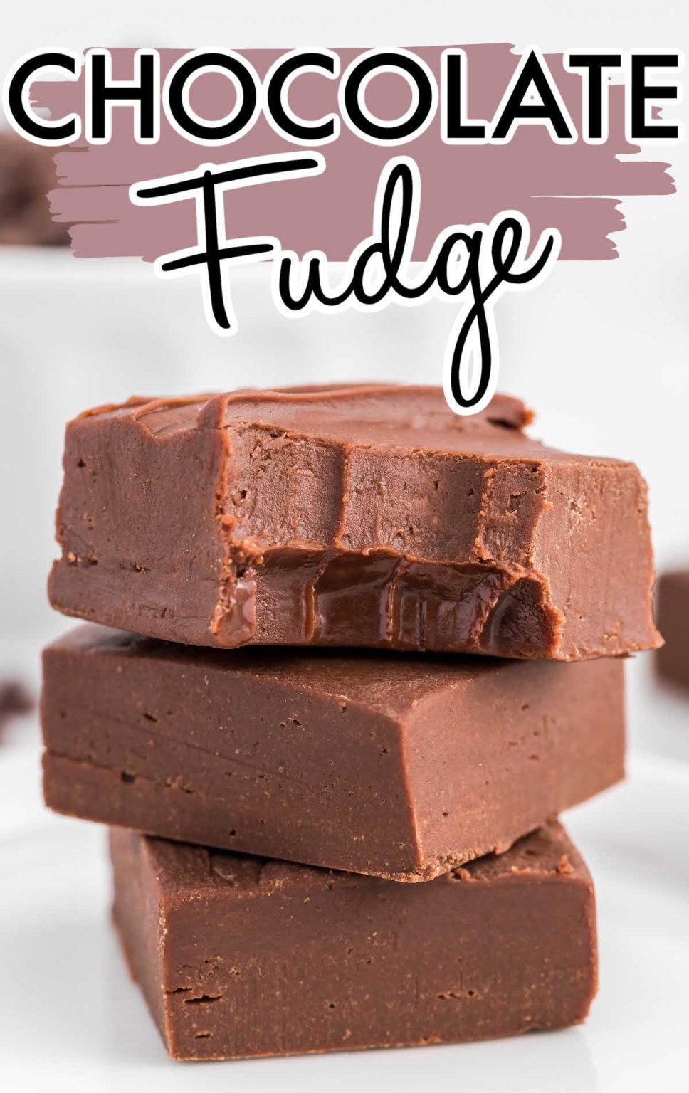 Chocolate Fudge - Pass the Dessert