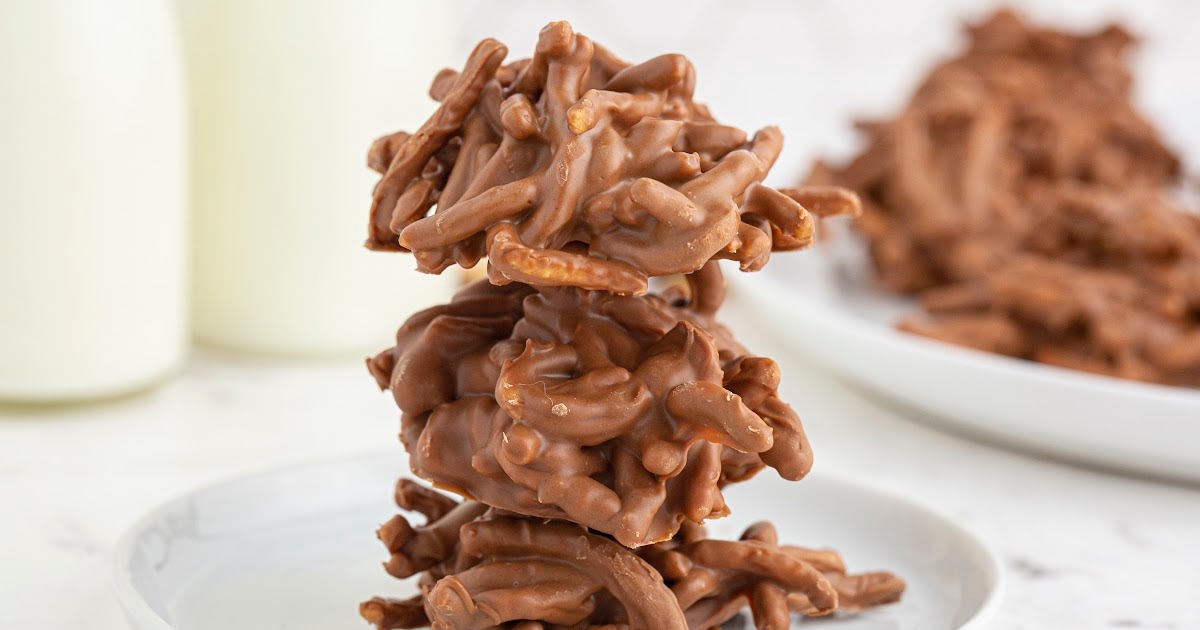 Chocolate Haystacks - Pass the Dessert