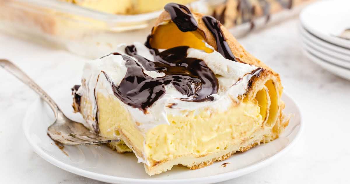 Cream Puff Dessert - Pass the Dessert
