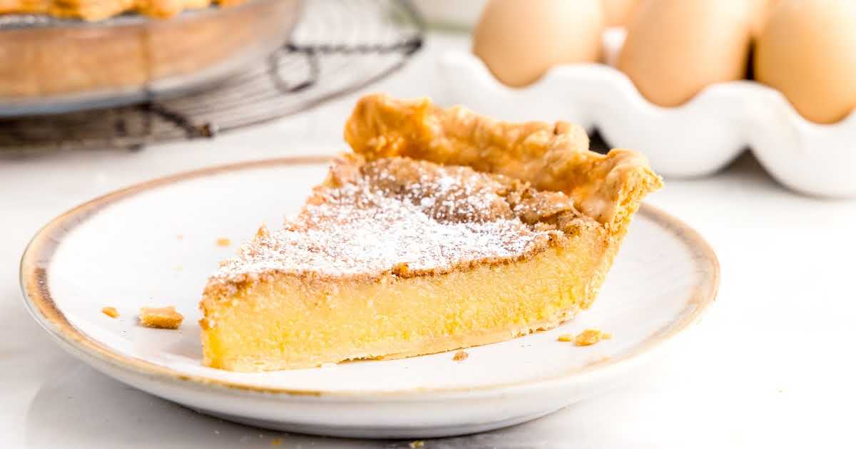 Chess Pie - Pass the Dessert