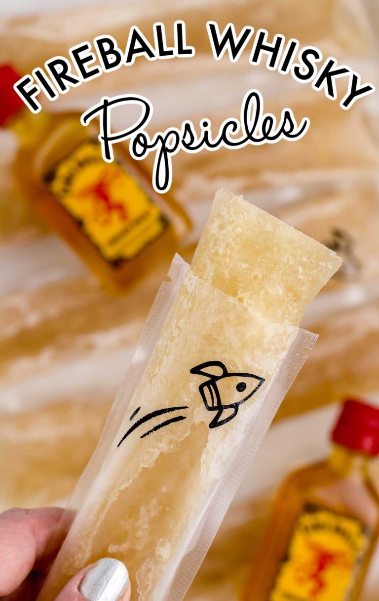 Fireball Whisky Popsicles - Pass the Dessert