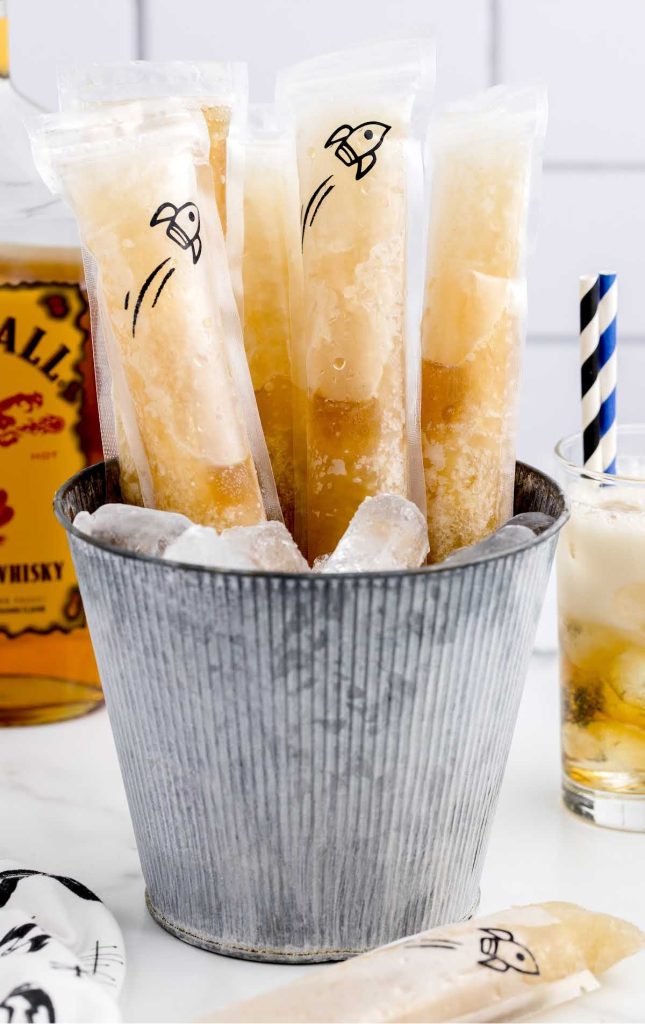 Fireball Whisky Popsicles - Pass the Dessert