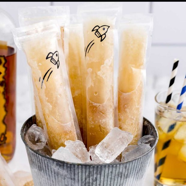 Fireball Whisky Popsicles - Pass the Dessert