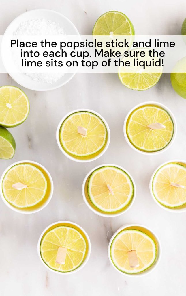 Margarita Popsicles - Pass the Dessert