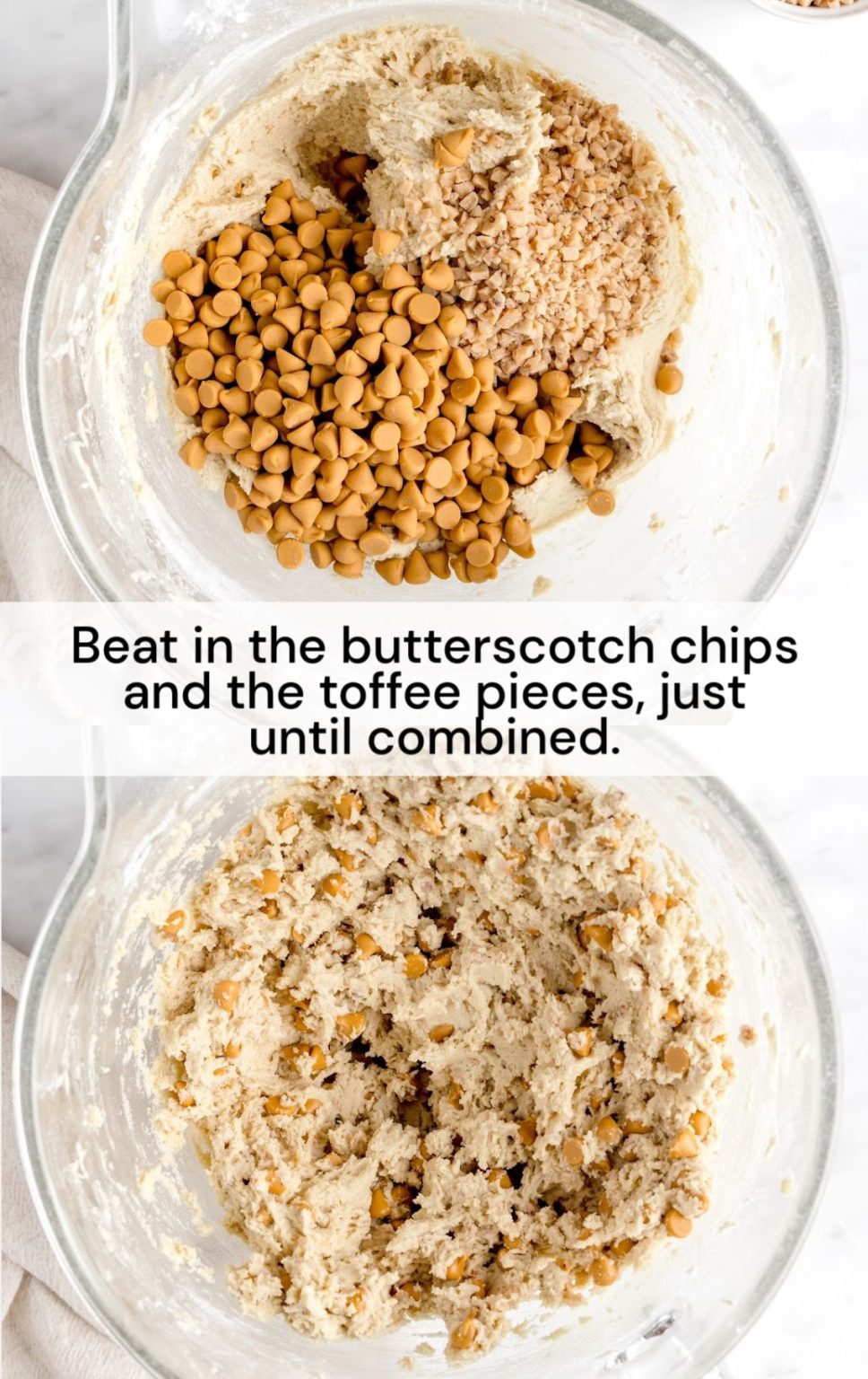 Butterscotch Toffee Cookies - Pass the Dessert