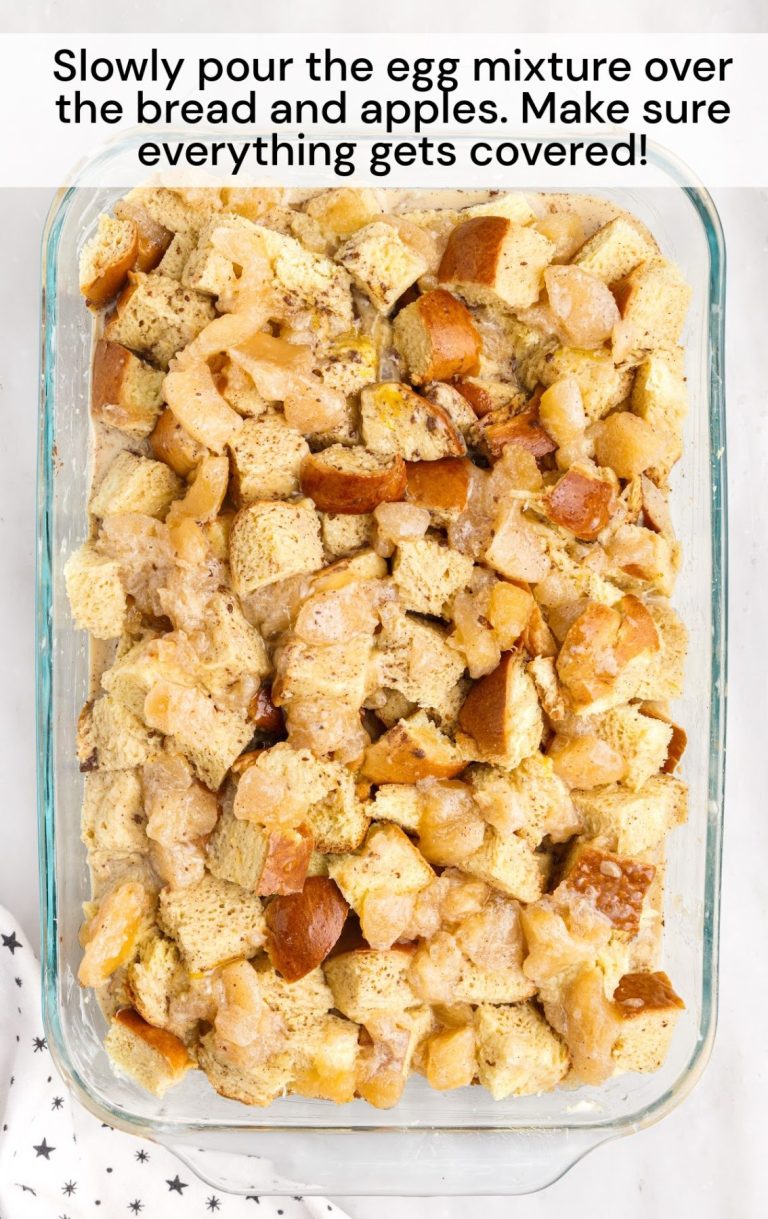 Apple Bread Pudding - Pass the Dessert