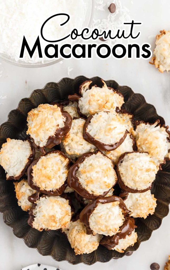 Coconut Macaroons - Pass the Dessert