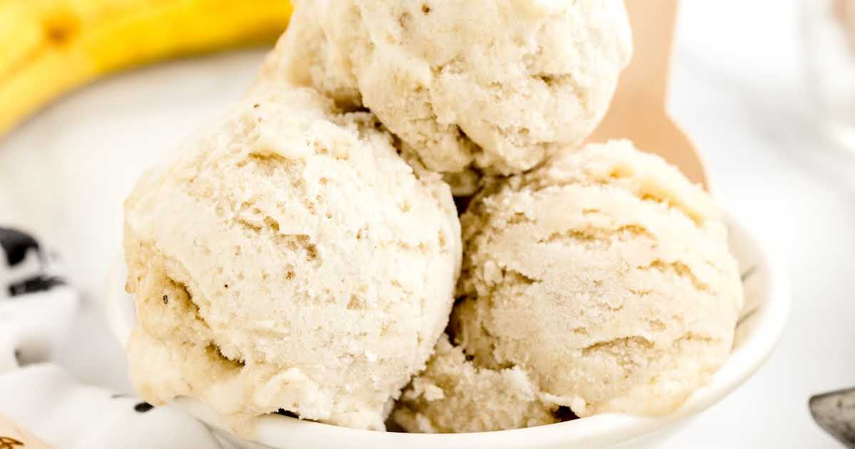 Banana Ice Cream - Pass the Dessert