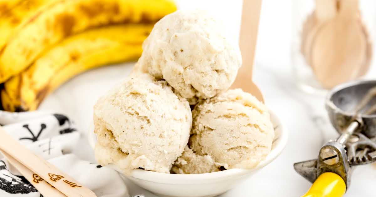 Banana Ice Cream - Pass the Dessert