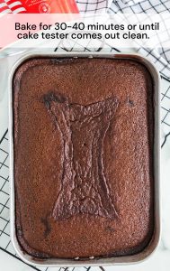 Busy Day Chocolate Cake - Pass the Dessert