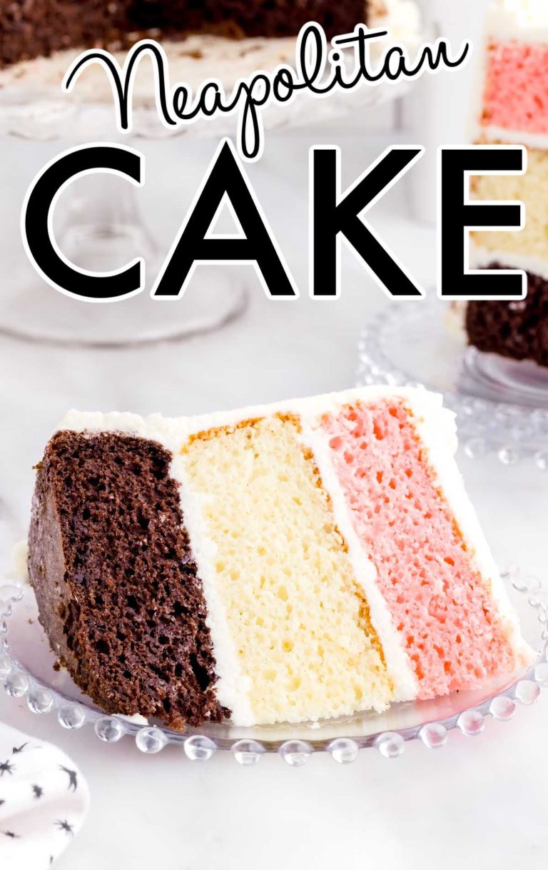 Neapolitan Cake - Pass the Dessert