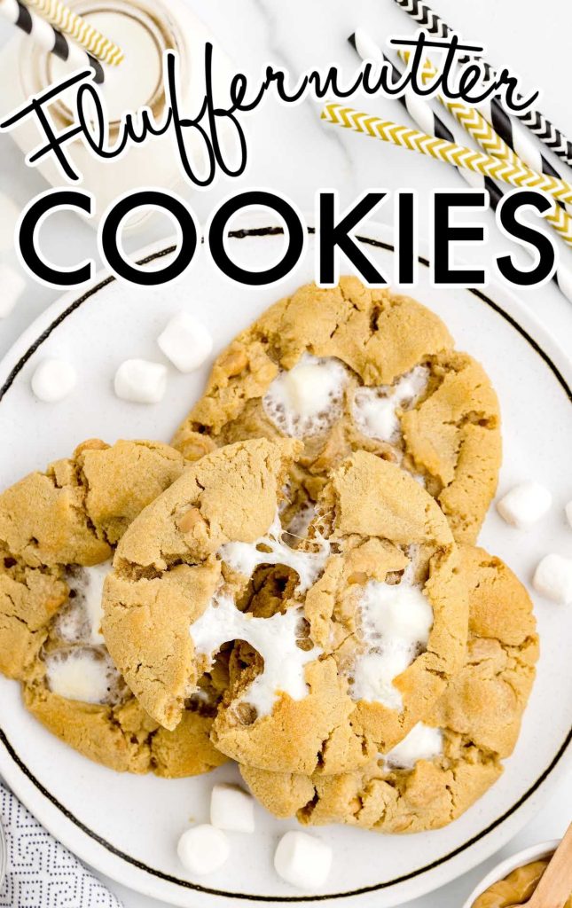 Fluffernutter Cookies - Pass the Dessert