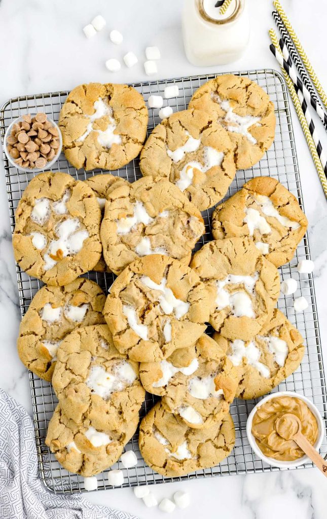 Fluffernutter Cookies - Pass the Dessert