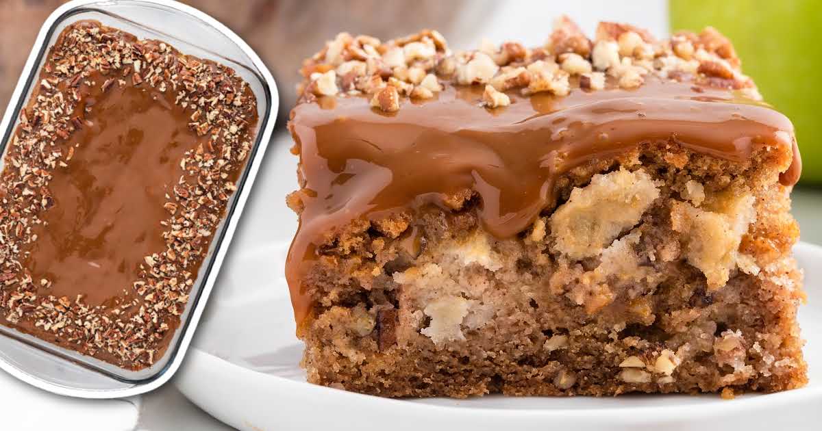 Apple Dapple Cake - Pass the Dessert