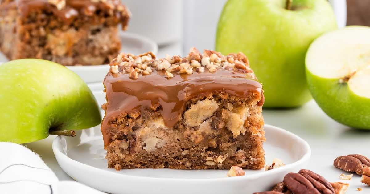 Apple Dapple Cake - Pass the Dessert