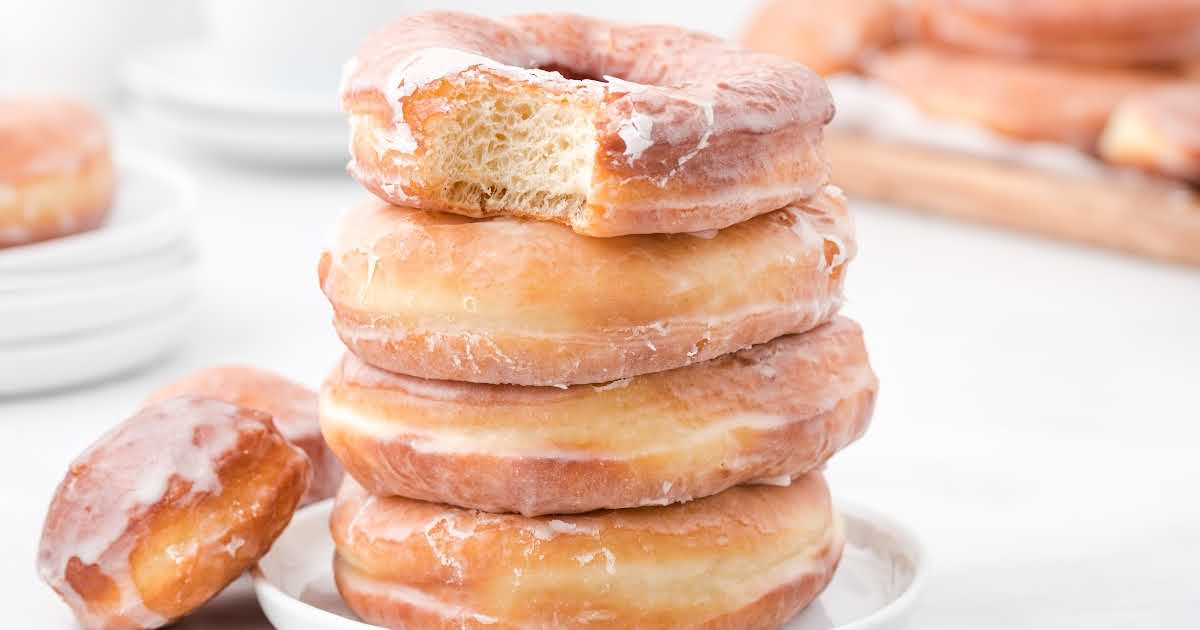 Homemade Glazed Donuts - Pass the Dessert