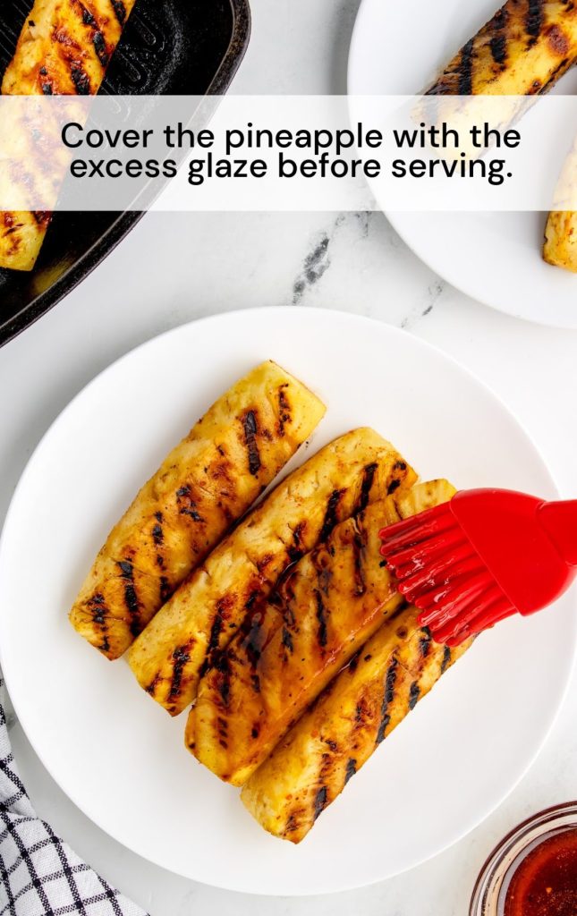 Brown Sugar Grilled Pineapple - Pass the Dessert