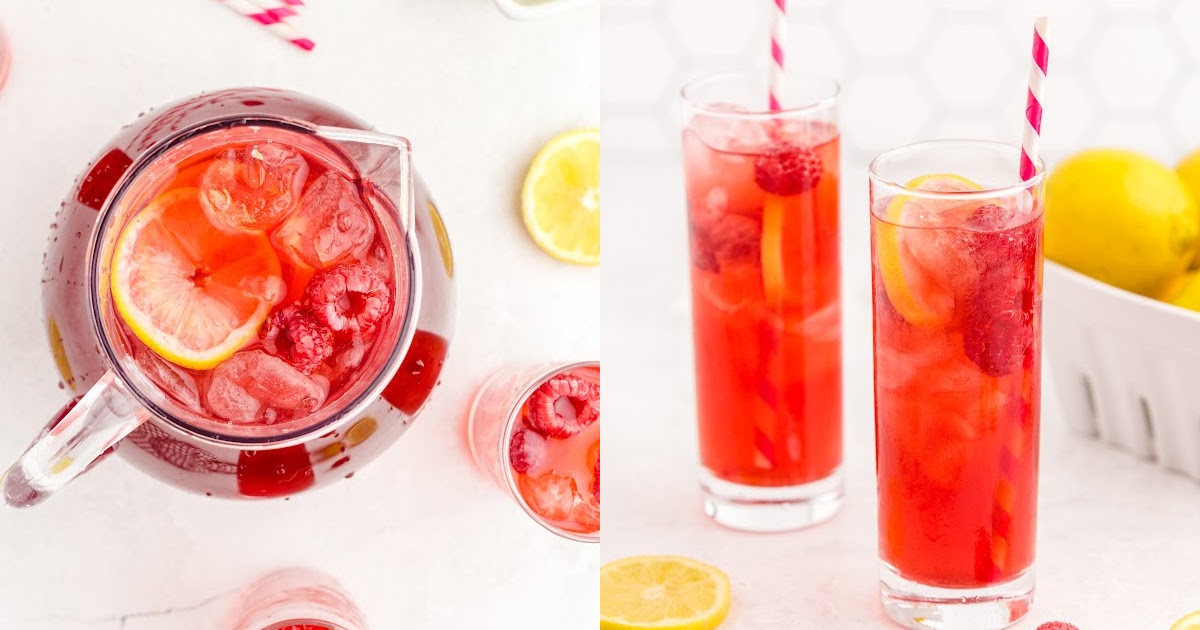Raspberry Iced Tea - Pass the Dessert