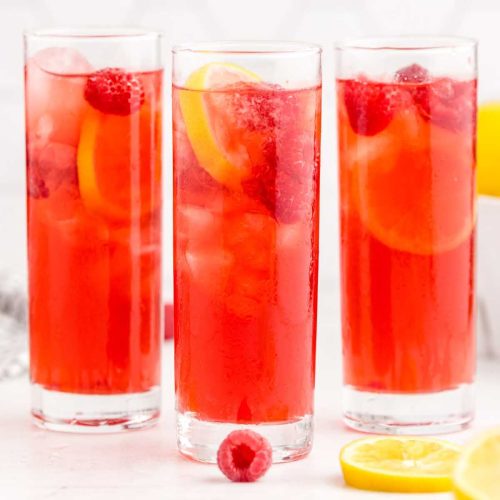 Raspberry Iced Tea - Pass the Dessert