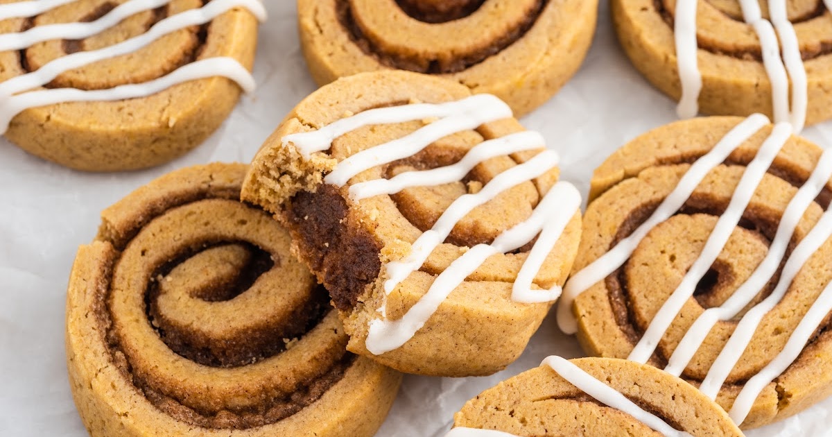 Pumpkin Spice Roll Cookies - Pass the Dessert