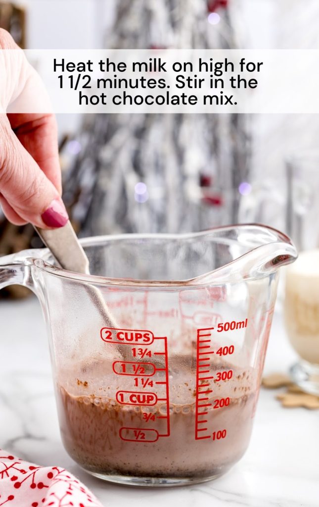 Christmas Hot Chocolate - Pass the Dessert