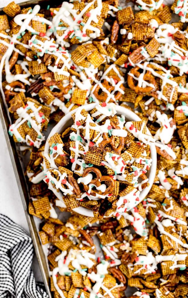 Gingerbread Chex Mix - Pass the Dessert