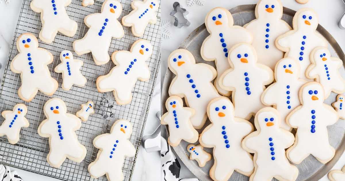 Gingerbread Man Sugar Cookies - Pass the Dessert