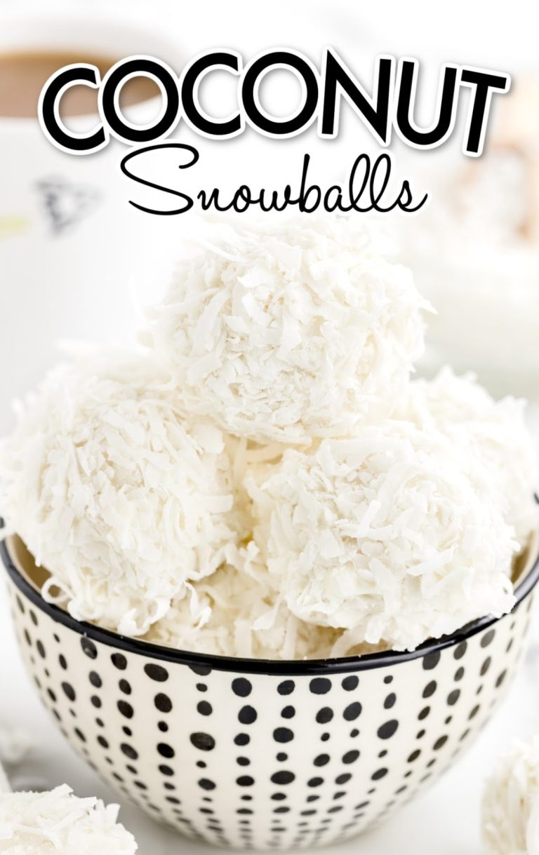 Coconut Snowballs - Pass the Dessert