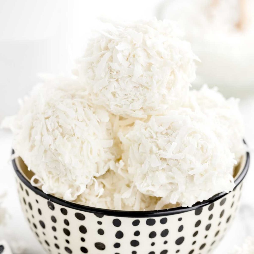 Coconut Snowballs - Pass the Dessert