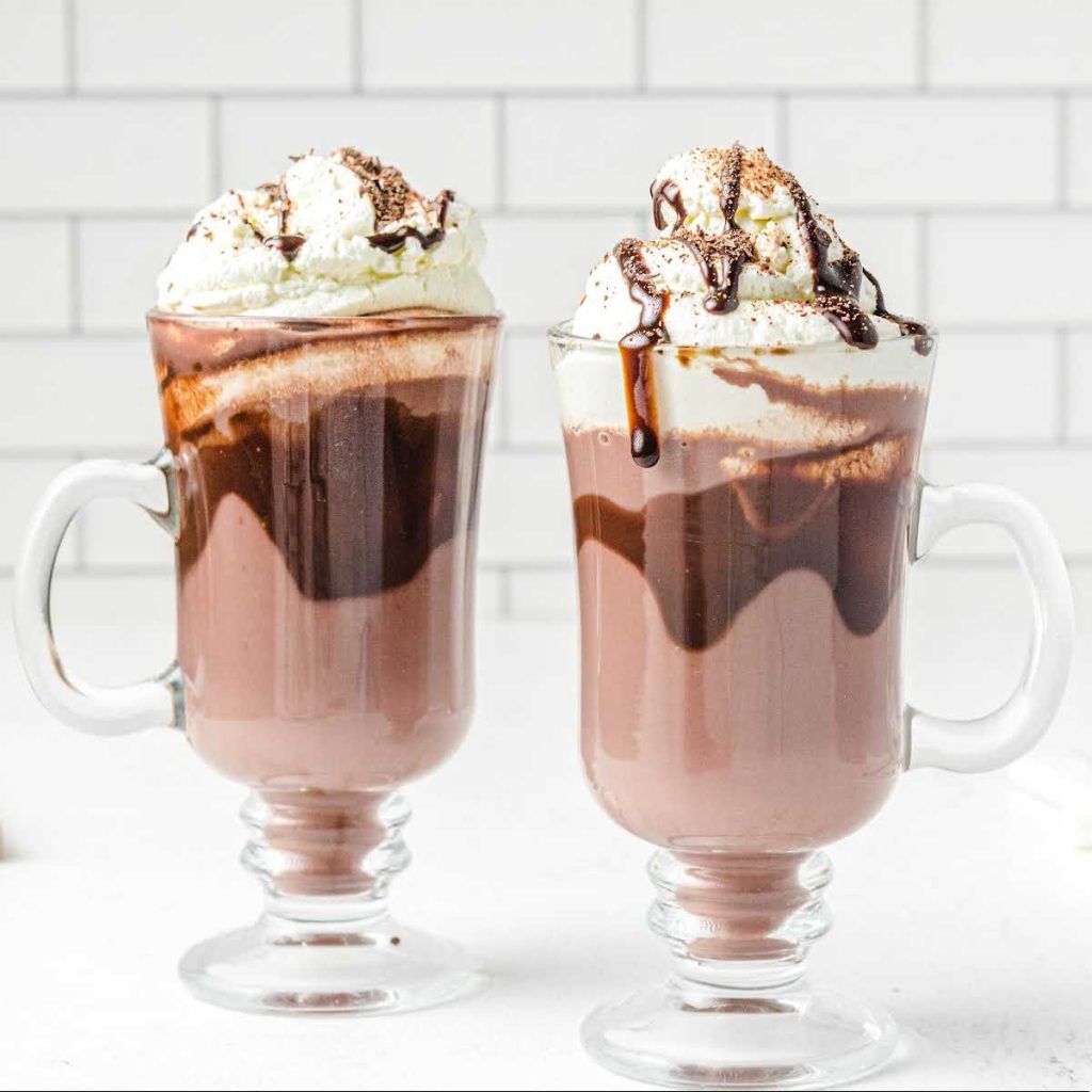 Spiked Hot Chocolate - Pass the Dessert